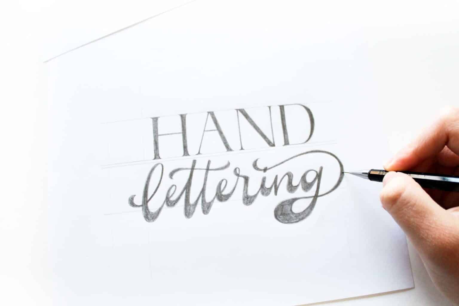 The Difference Between Calligraphy and Hand Lettering