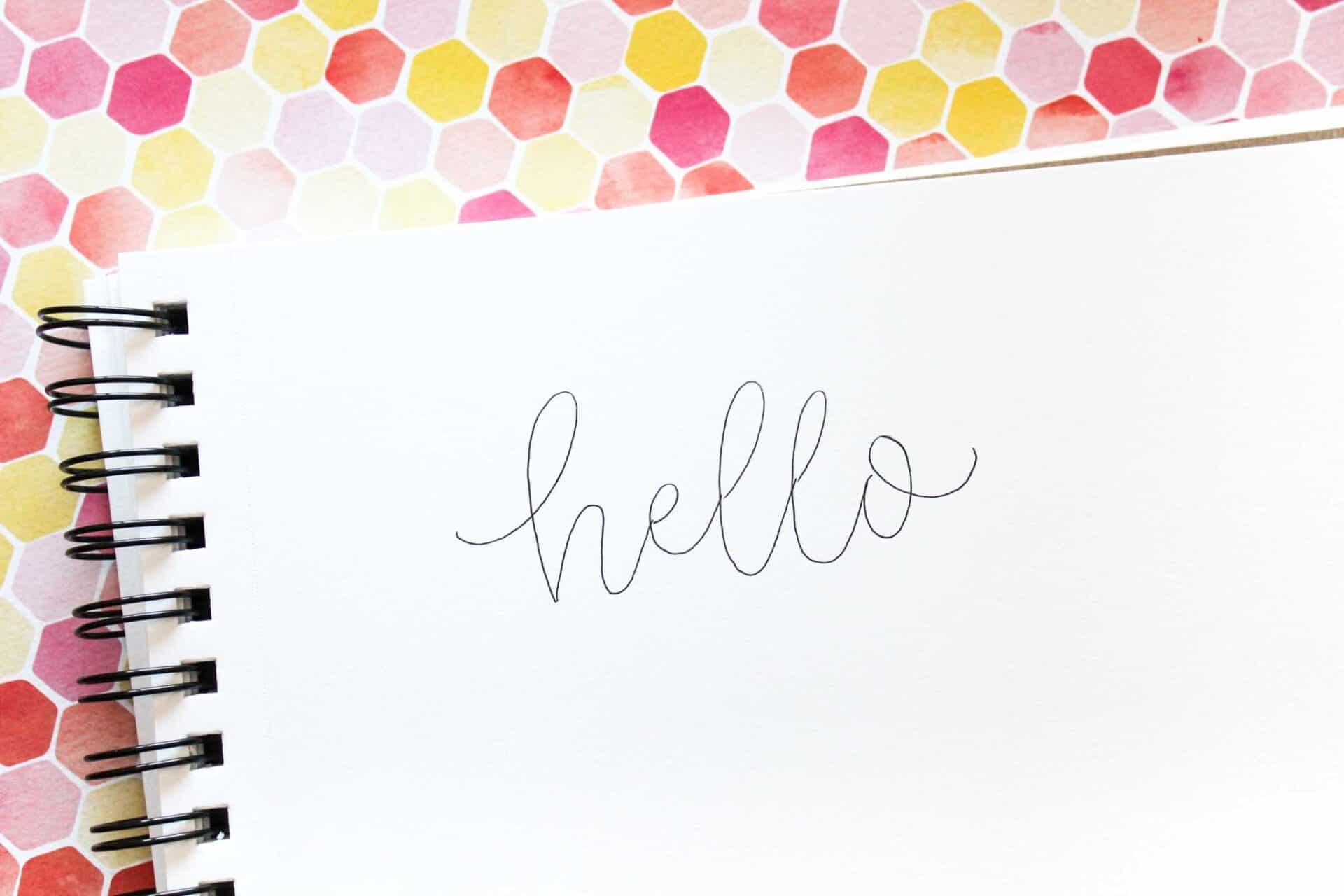Super Easy Lettering Style You Can Do In Minutes - By Heidi Grace