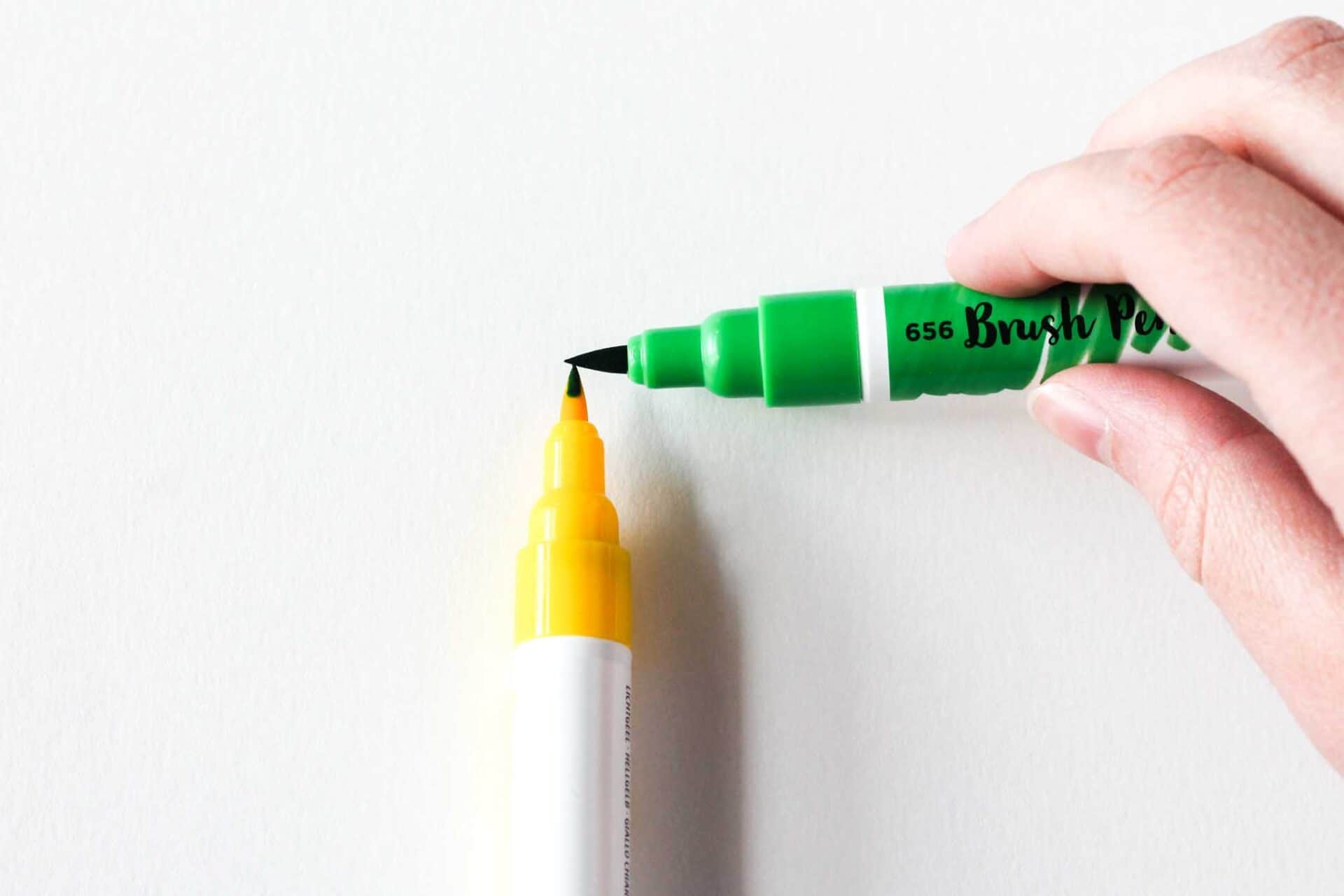 How to Use Watercolor Brush Pens (Beginner's Guide) - By Heidi Grace