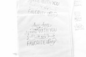 How to Design Lettering Layouts (6 Step Process) - By Heidi Grace
