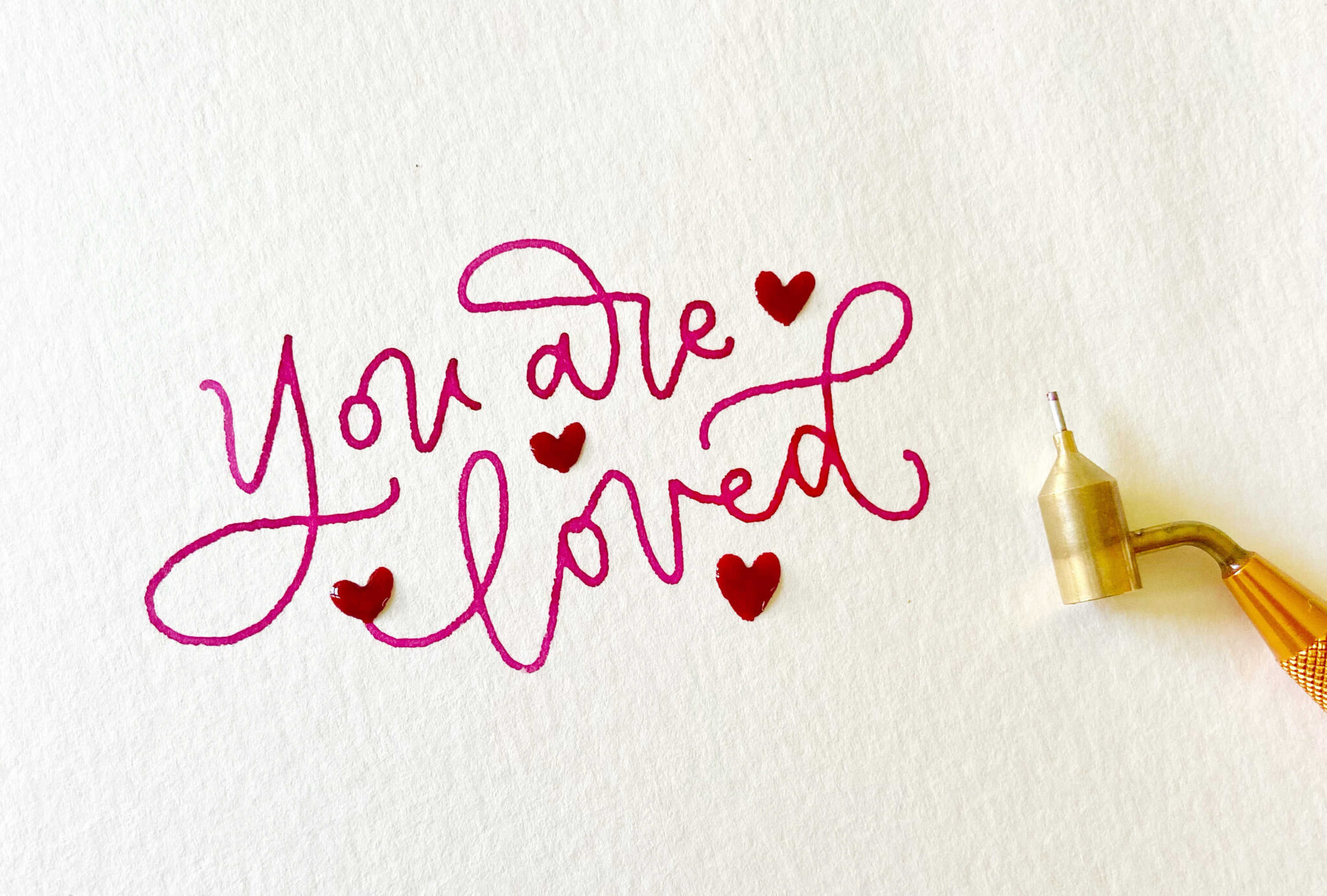 How To Use a Fluid Writer (Fine Line Painting Pen) - By Heidi Grace