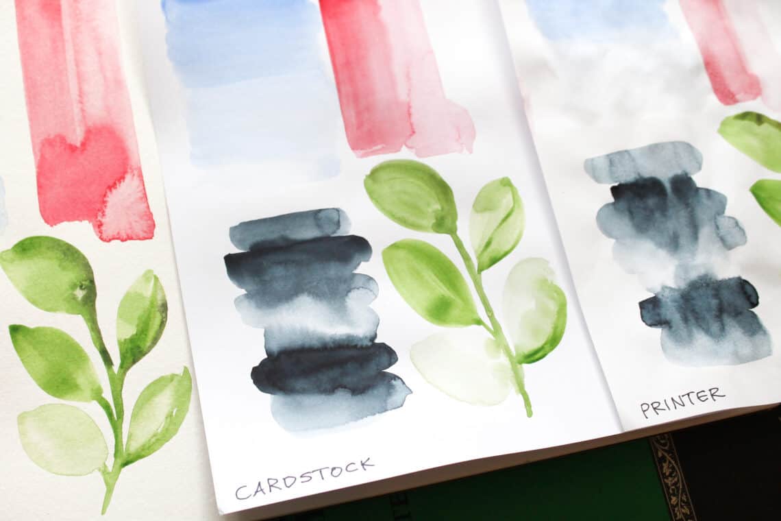 Watercolor on Regular Paper: Does It Actually Work? - By Heidi Grace