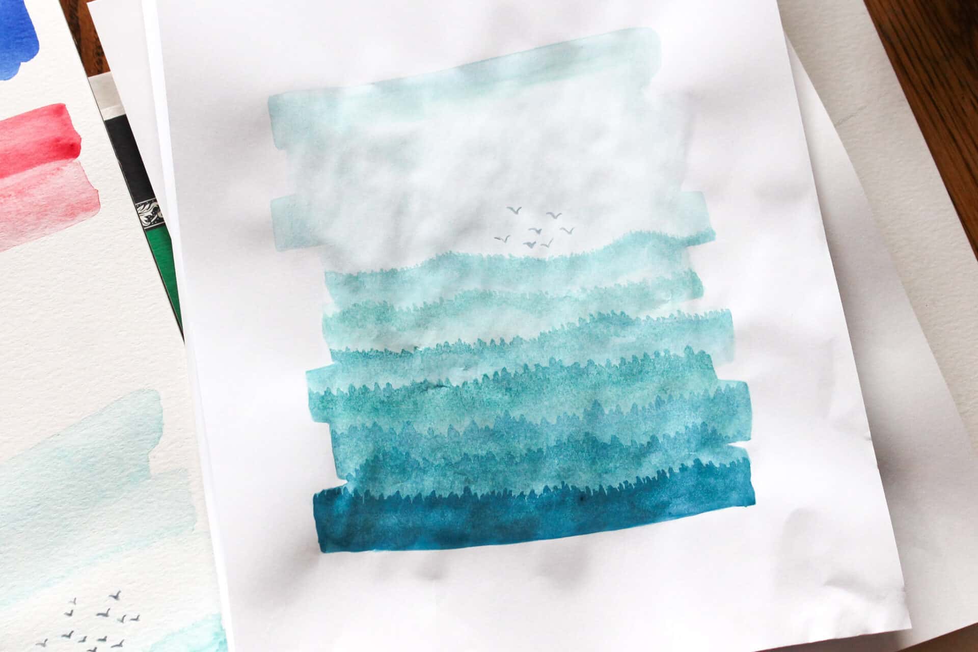 5 Quick Tips for Easier Watercolor Brush Lettering - By Heidi Grace