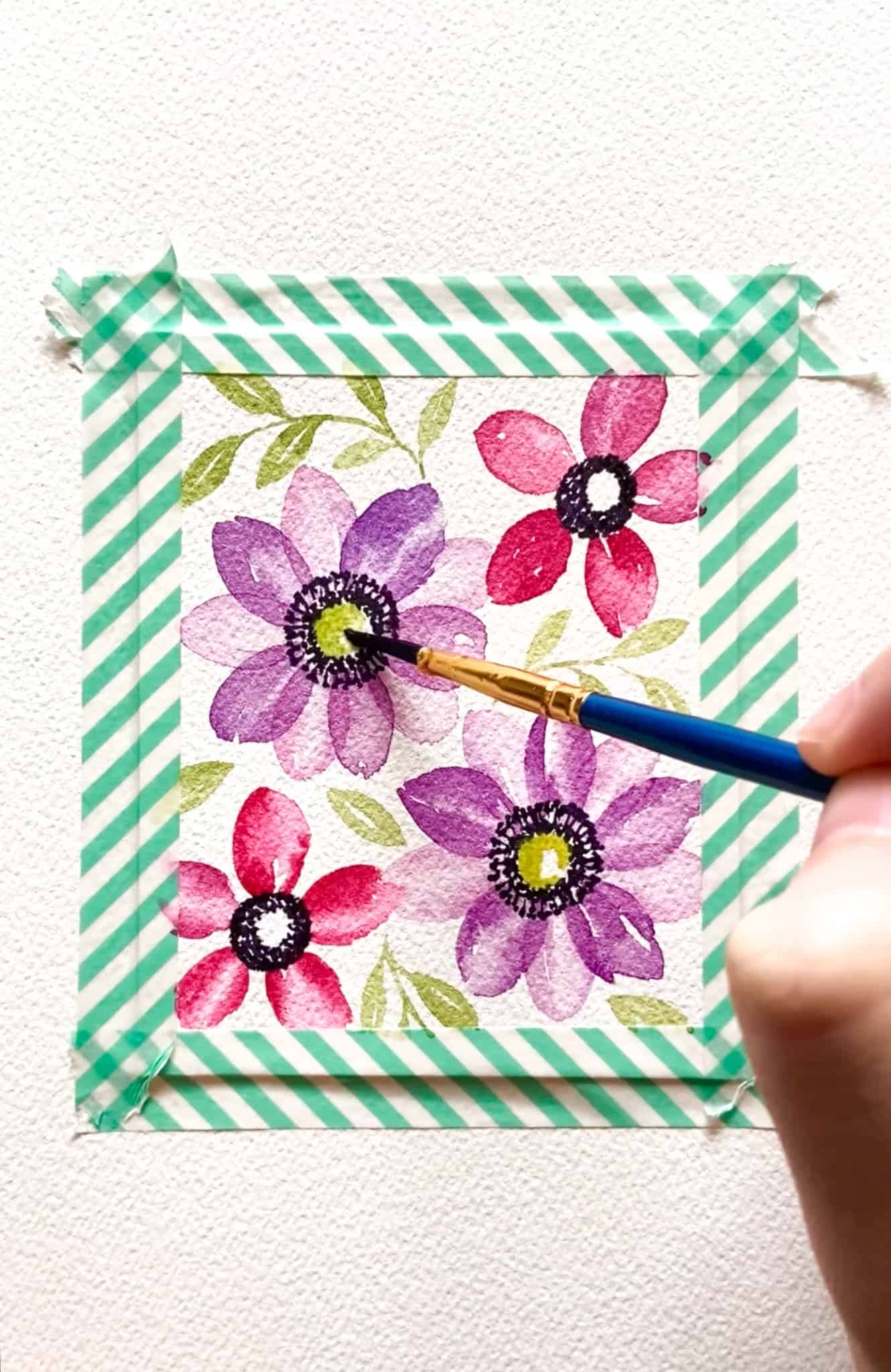 5 Reasons Why You Should Tape Watercolor Paper - By Heidi Grace