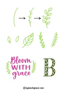 21 Easy Ways to Embellish Hand Lettering - By Heidi Grace