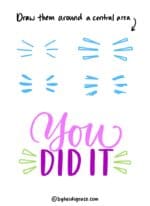 21 Easy Ways to Embellish Hand Lettering - By Heidi Grace