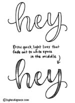 21 Fun and Easy Ways to Embellish Hand Lettering - By Heidi Grace
