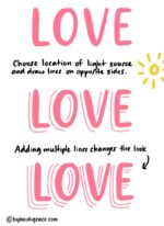 21 Fun and Easy Ways to Embellish Hand Lettering - By Heidi Grace