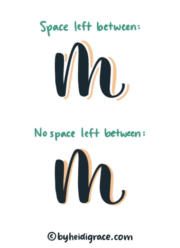 How to Easily Add Shadows to Lettering (9 ways!) - By Heidi Grace