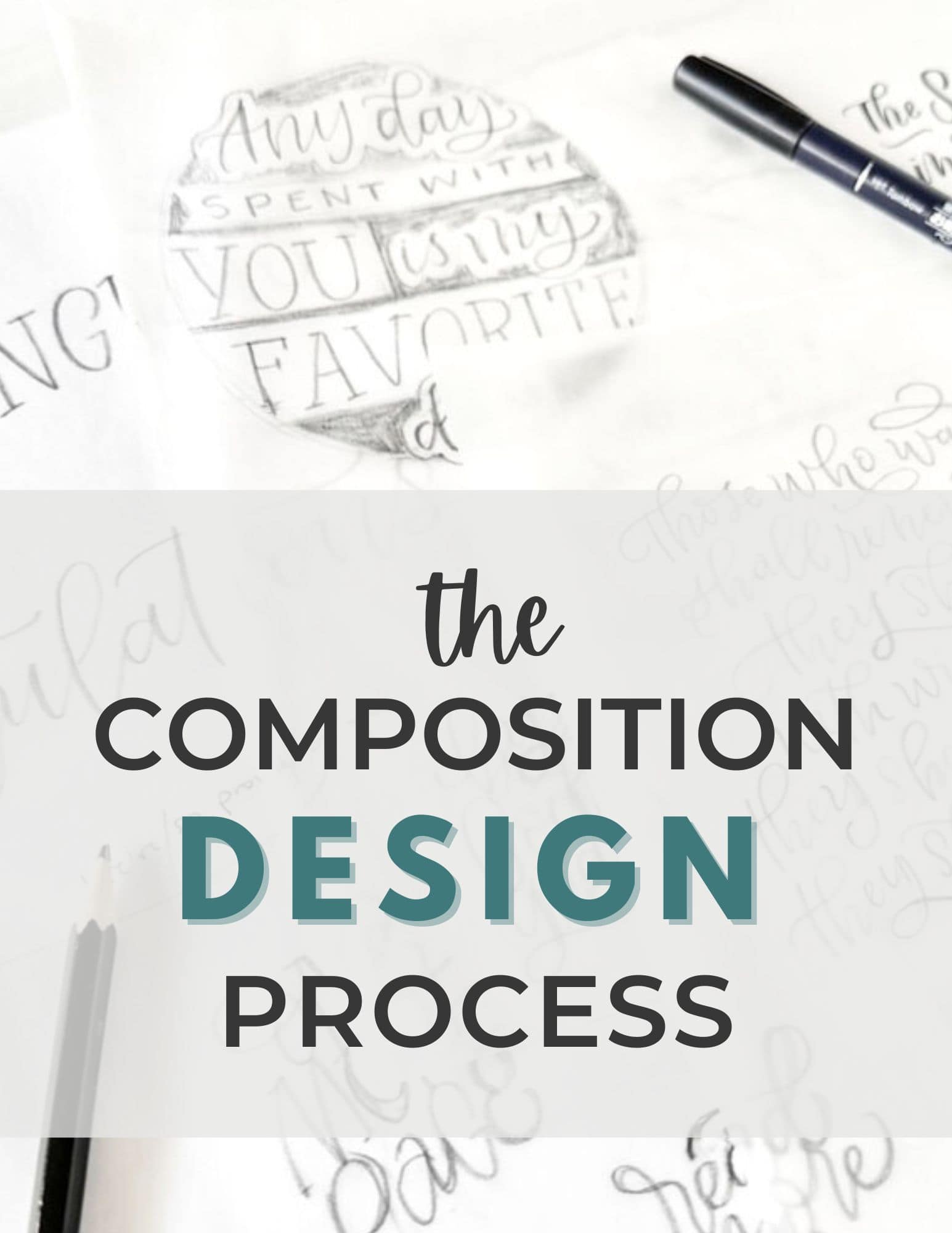 Lettering Composition Toolkit - By Heidi Grace