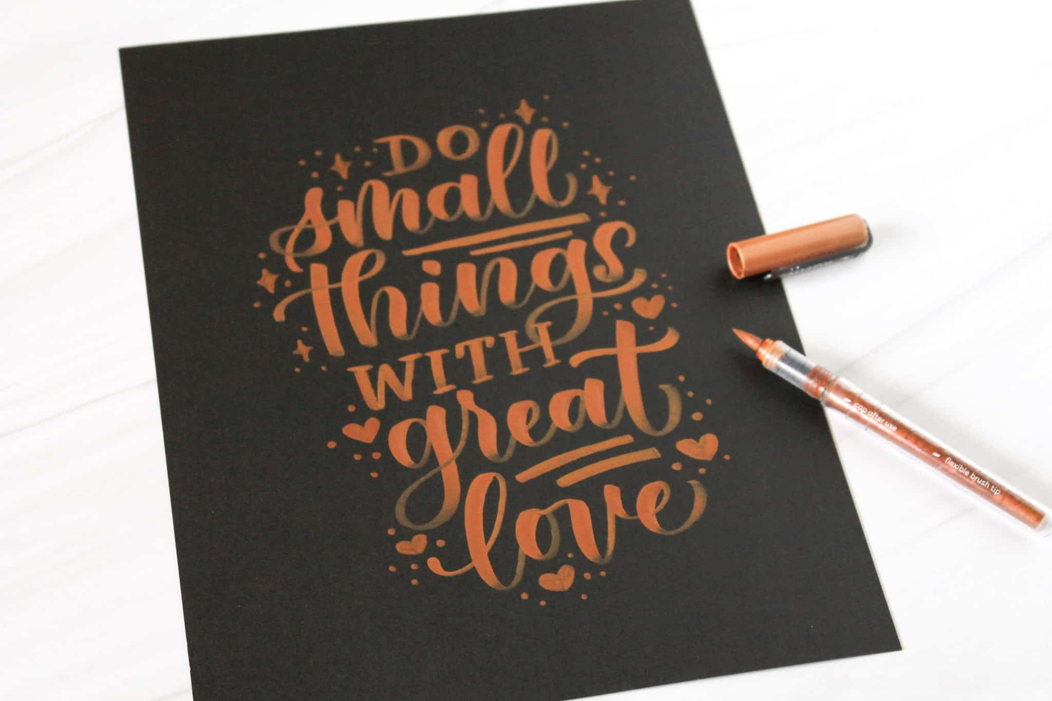 16 Fun Ways to Practice Calligraphy (Without Getting Bored) - By Heidi ...