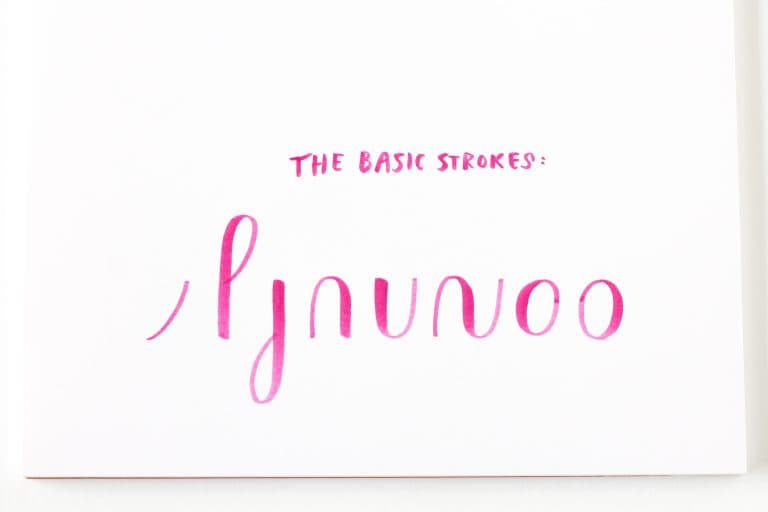 How to Start Doing Calligraphy in 6 Steps (with video tutorial) - By ...