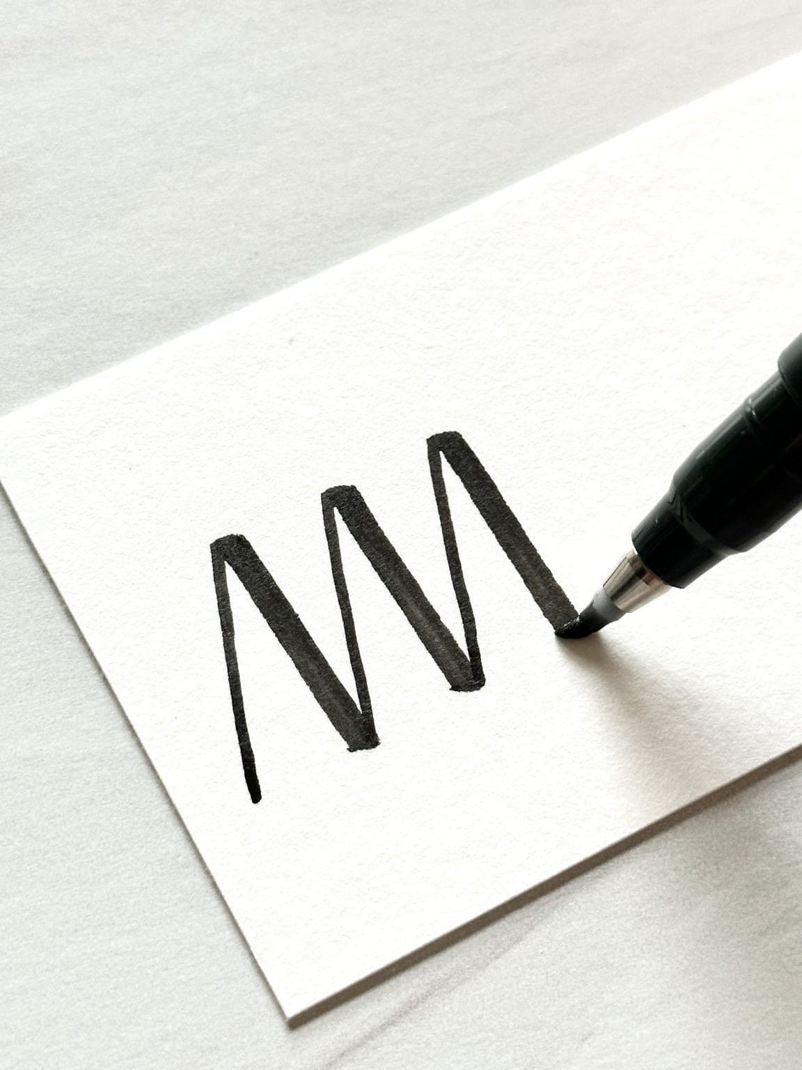 How to Learn Modern Brush Calligraphy as a Beginner - By Heidi Grace