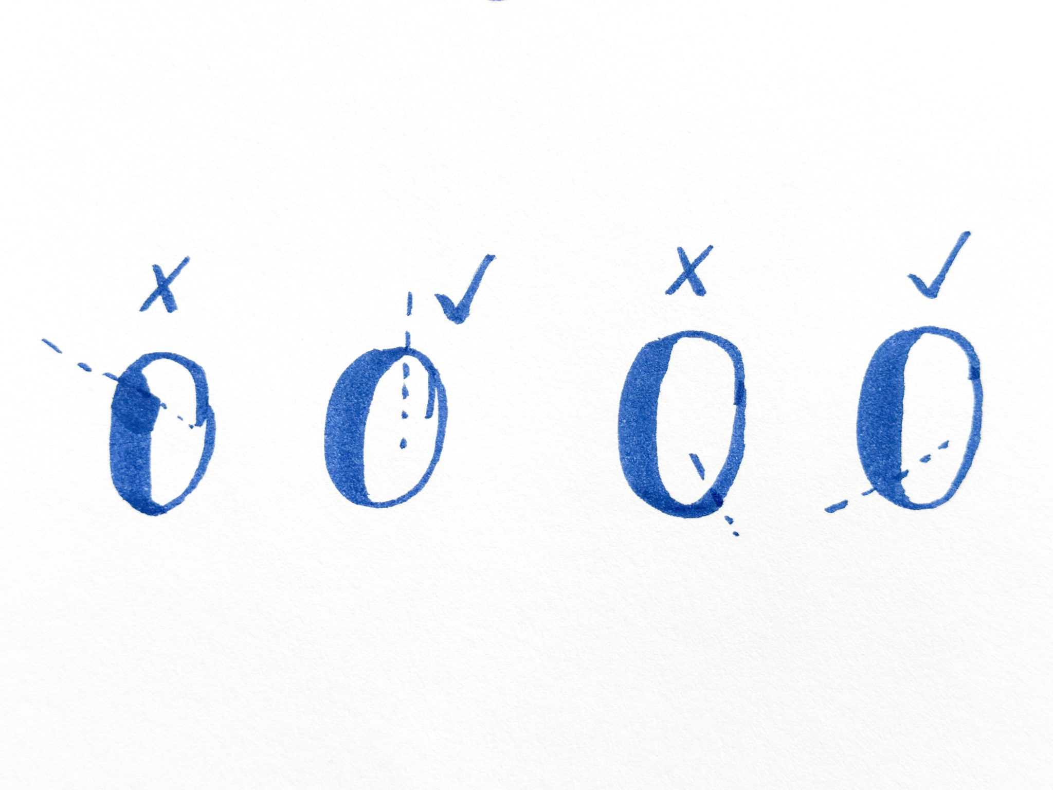 How to Get Rid of Messy Transitions in Calligraphy (easy fixes) - By ...