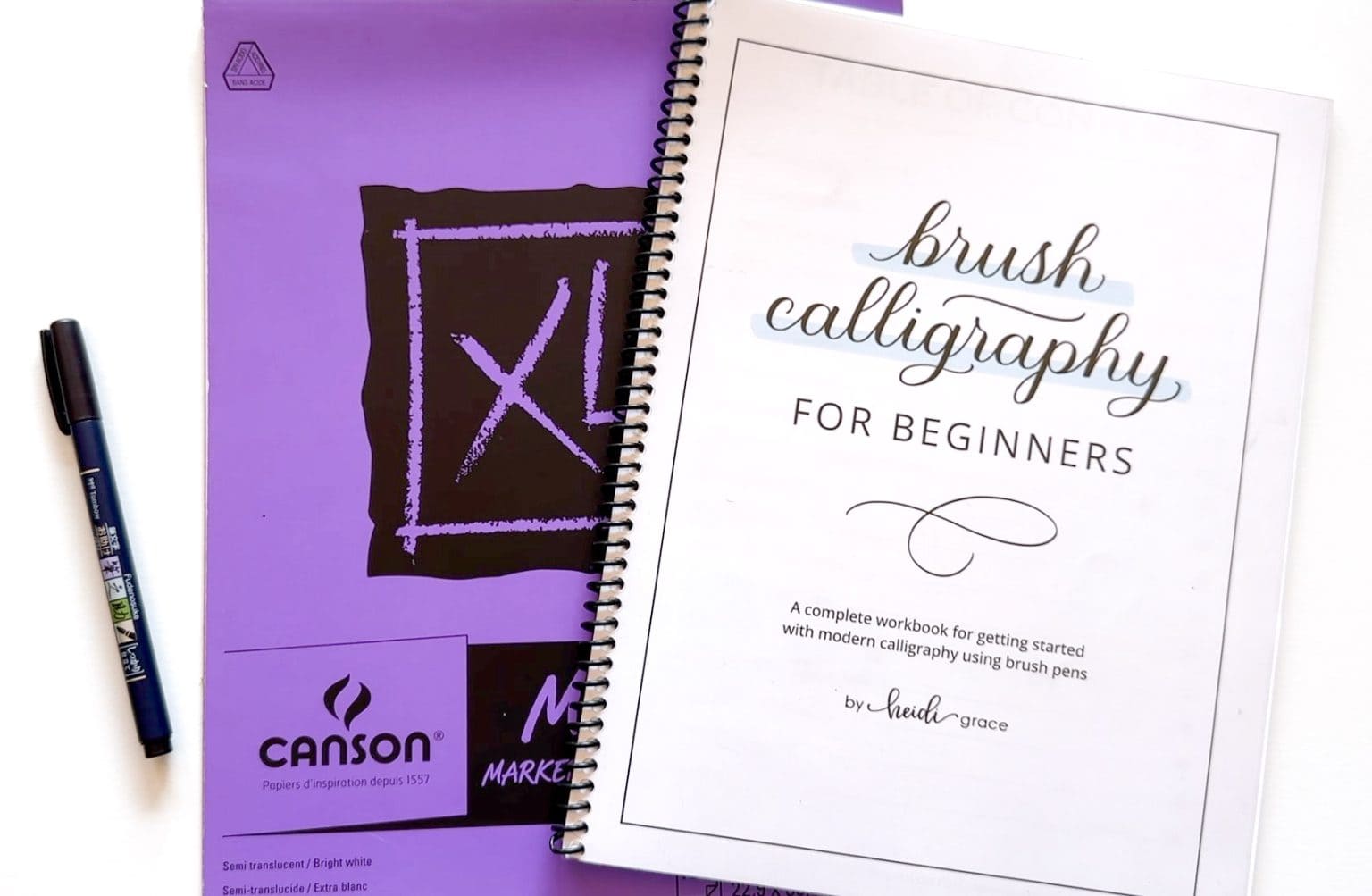 The Only 3 Supplies You Need to Start Doing Calligraphy - By Heidi Grace
