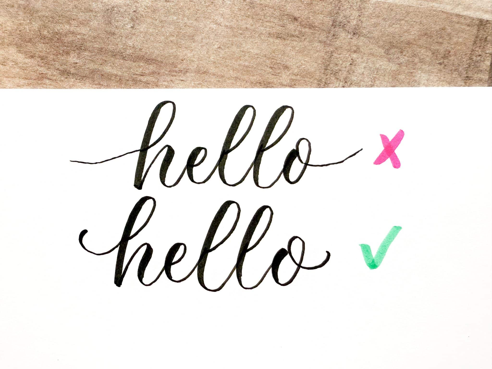 How to Avoid These Common Calligraphy Beginner Mistakes - By Heidi Grace