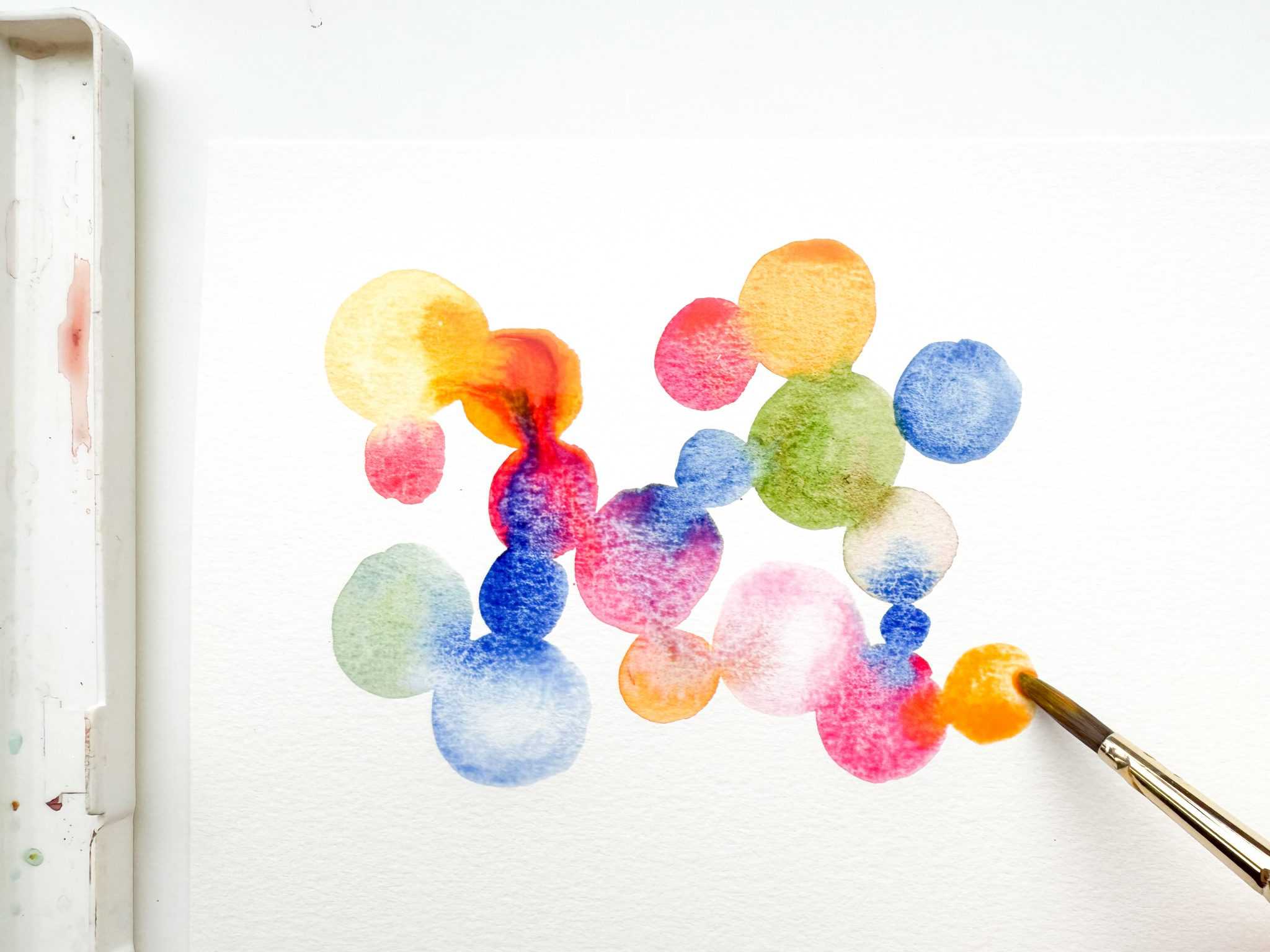 How To Use Watercolor Paint Tubes Two Ways - By Heidi Grace