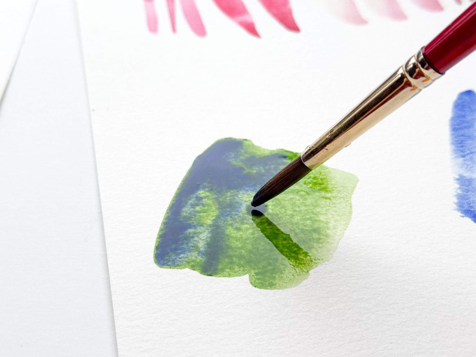 How To Use Watercolor Paint Tubes Two Ways - By Heidi Grace
