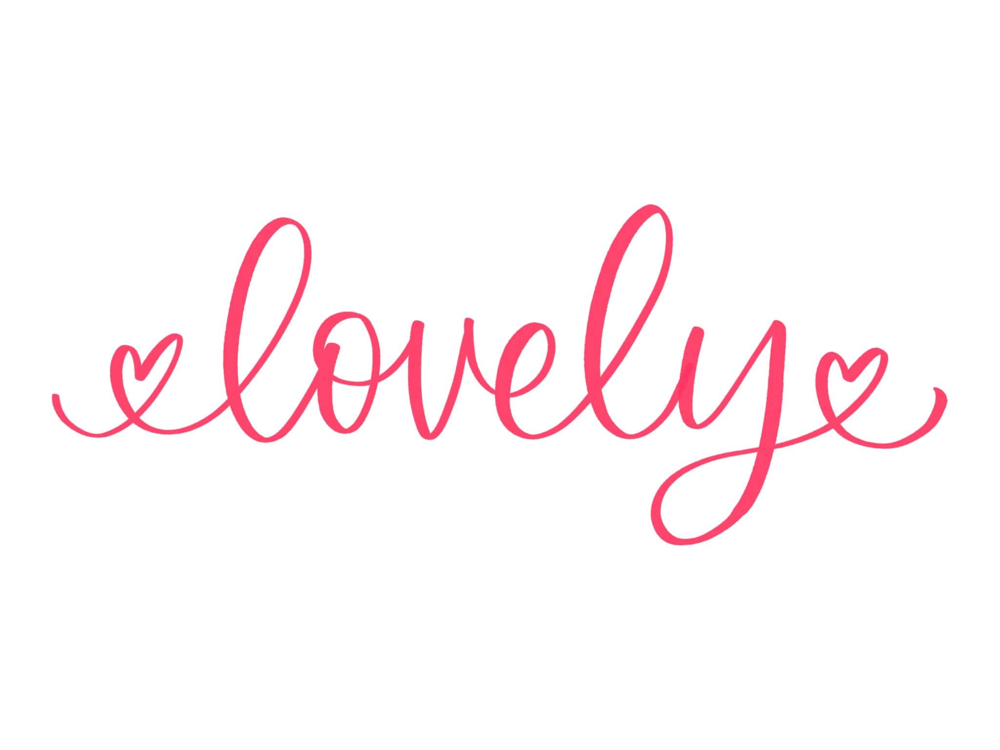 Adorable Heart Swash Writing Style (quick and easy!) - By Heidi Grace