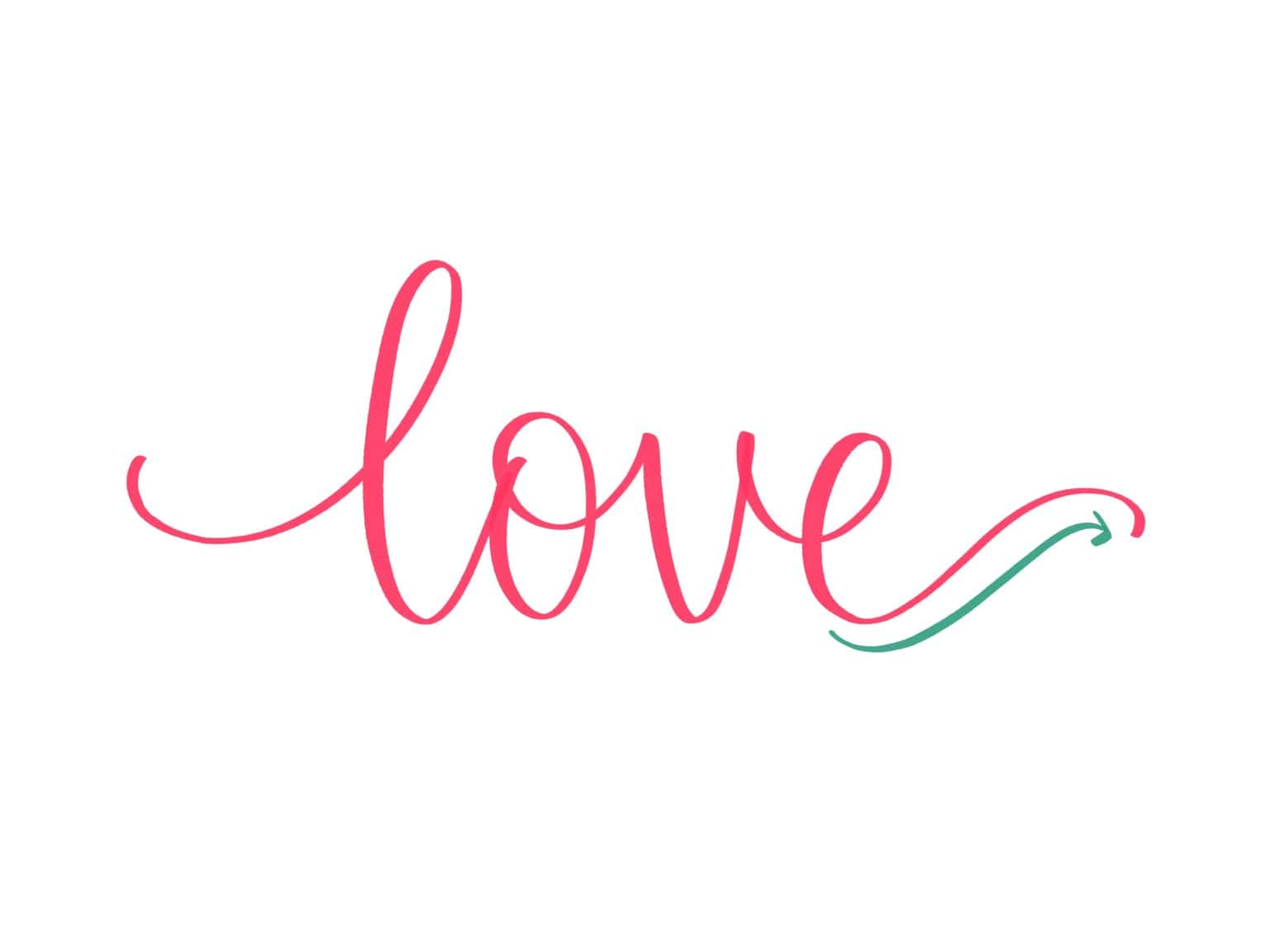 Adorable Heart Swash Writing Style (quick and easy!) - By Heidi Grace