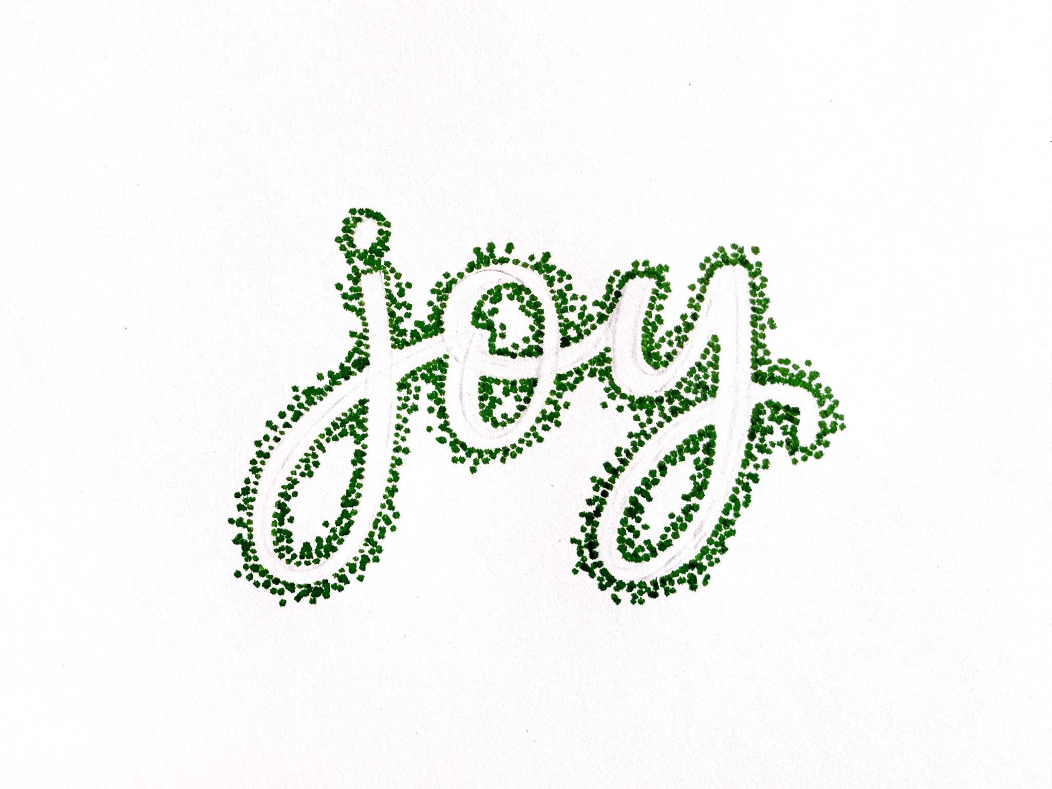 How to Do Hand Lettering with Just Dots! - By Heidi Grace
