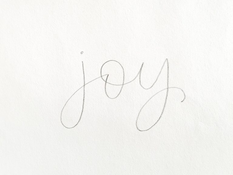 How to Do Hand Lettering with Just Dots! - By Heidi Grace