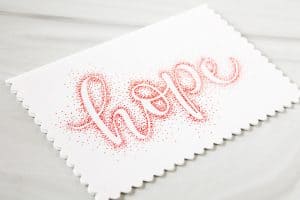 How to Do Hand Lettering with Just Dots! - By Heidi Grace