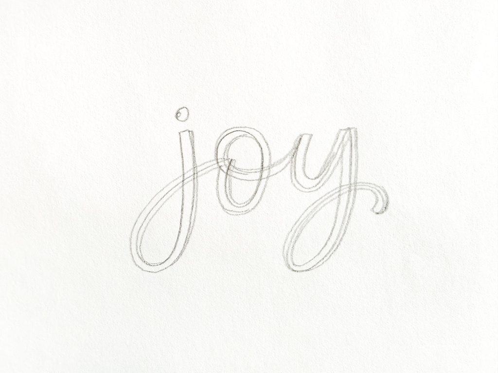 How to Do Hand Lettering with Just Dots! - By Heidi Grace