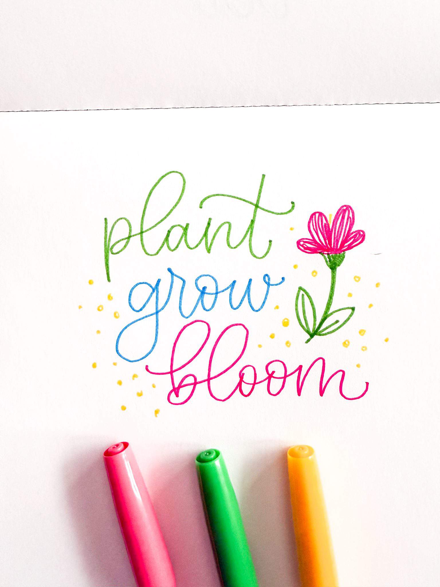 Cute and Loopy Cursive Handwriting Style Tutorial - By Heidi Grace