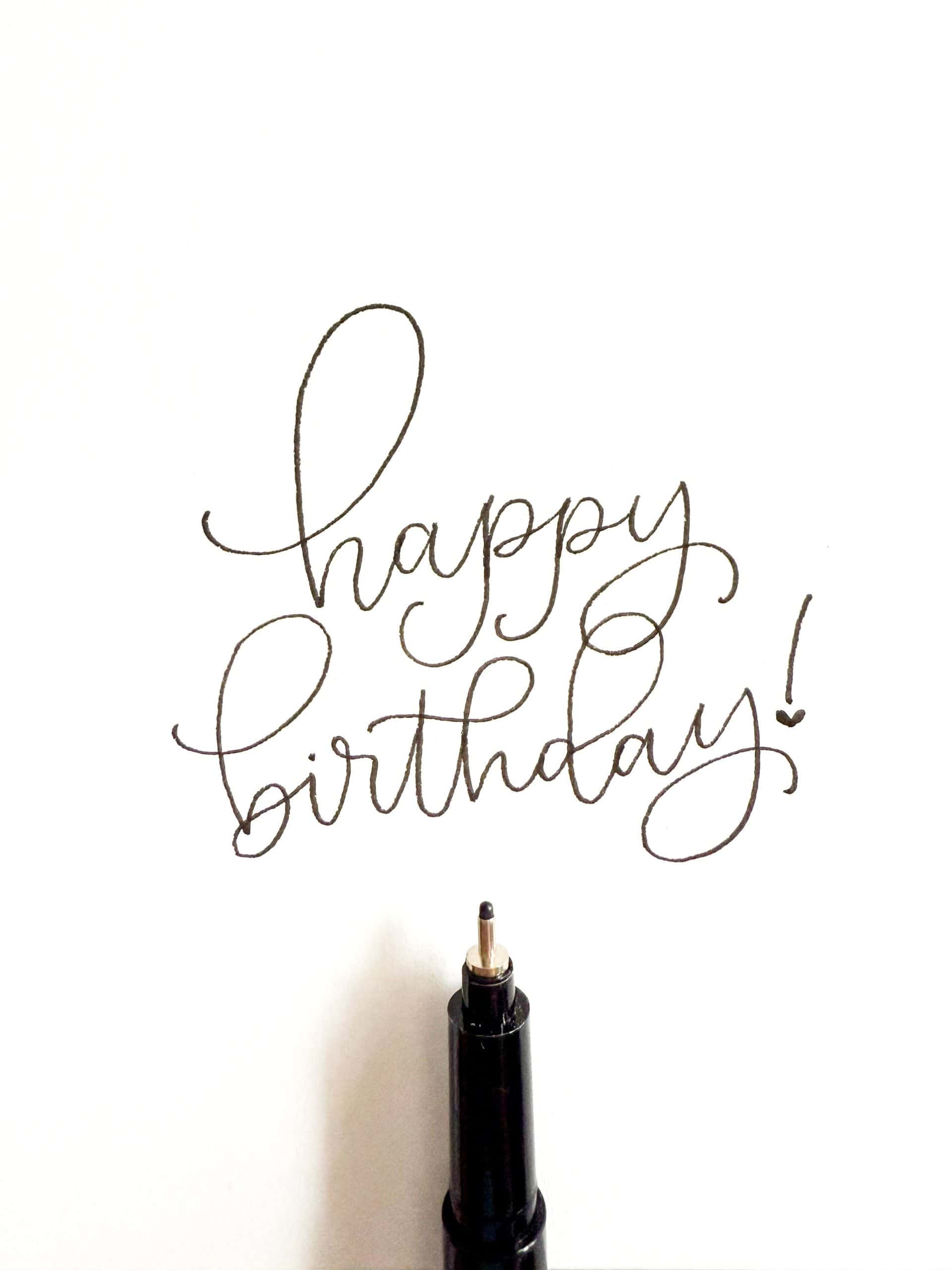 Cute and Loopy Cursive Handwriting Style Tutorial - By Heidi Grace